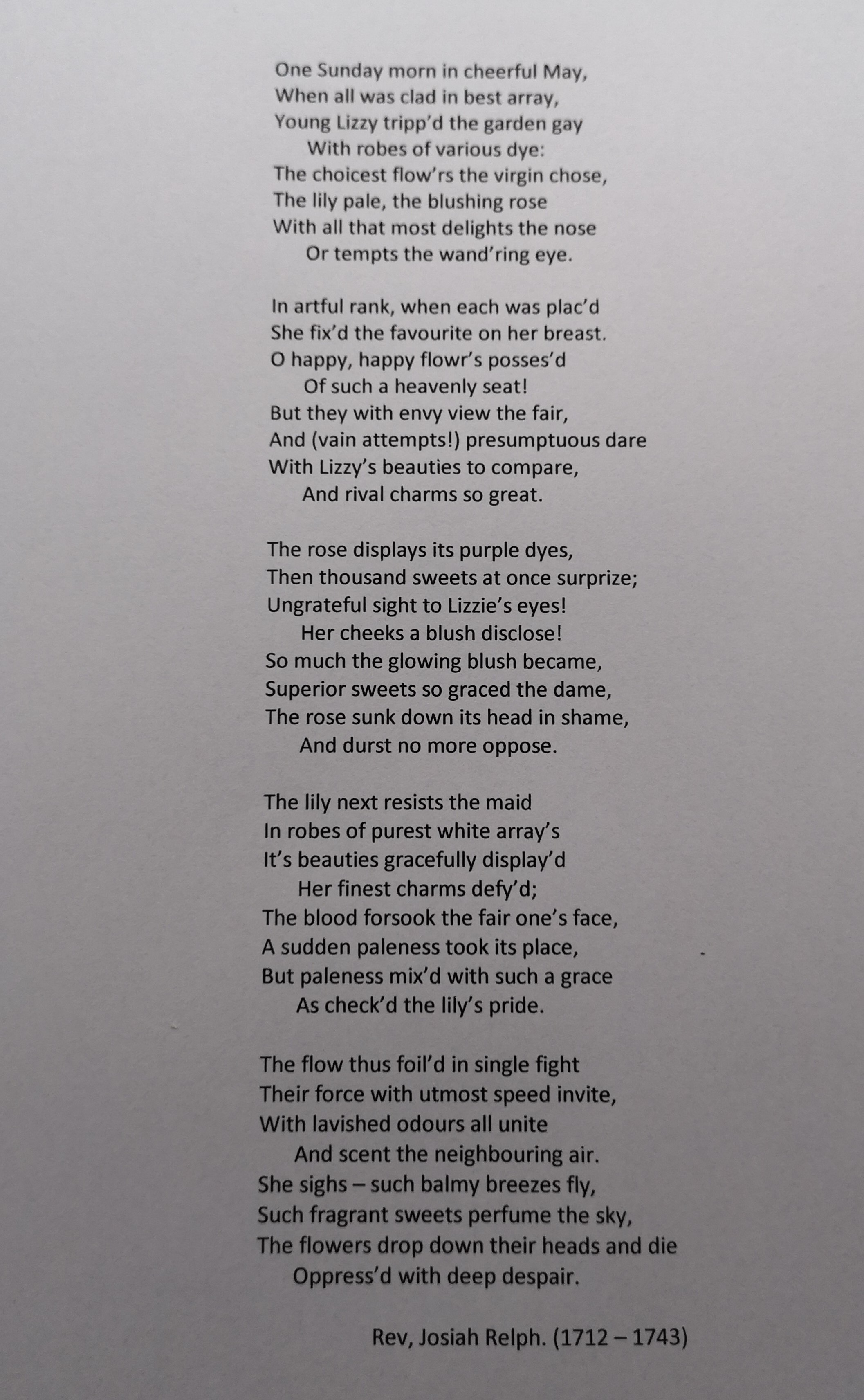 One Sunday Morn in Cheerful May – A Cumbrian poem. – From Lorna's ...